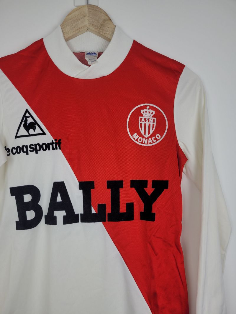 Original AS Monaco Home Jersey 1984-1985 - XS/S – RetrOriginalFootball