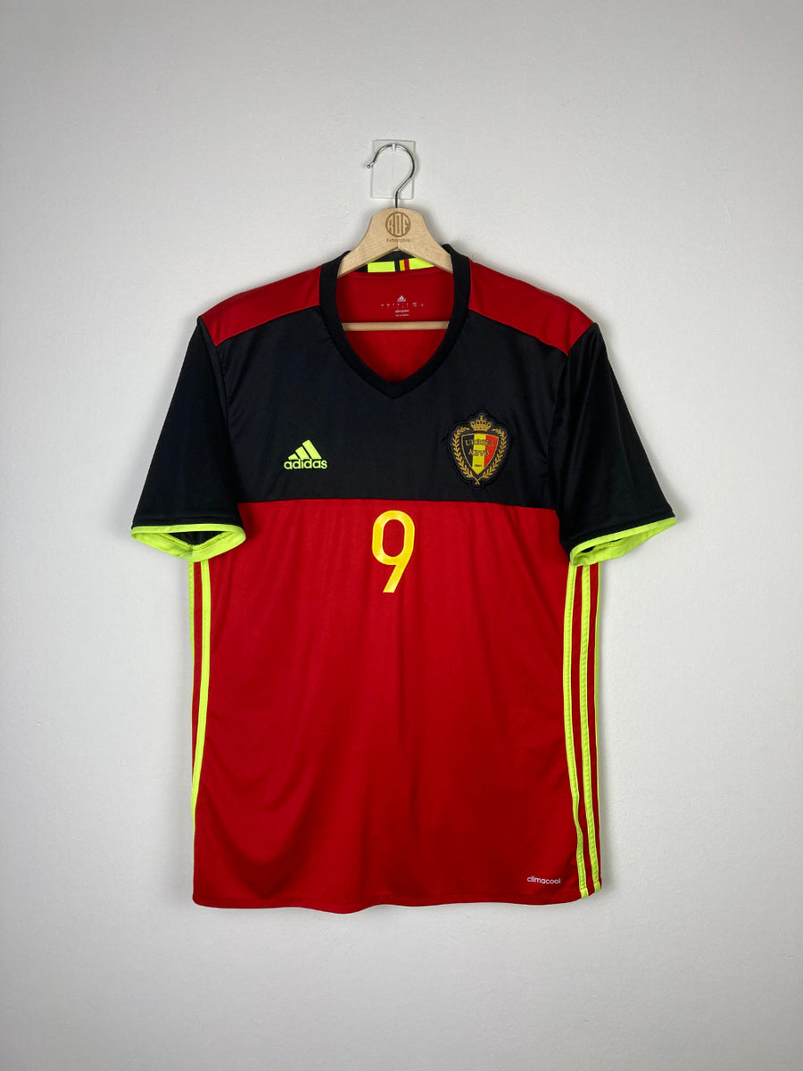 Original Belgium Home Jersey 2016 #9 of Romelu Lukaku - L ...