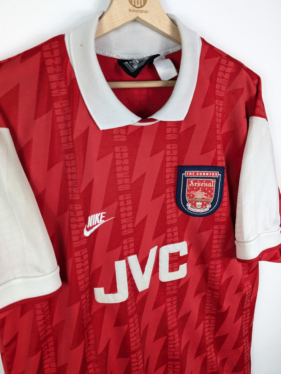Original Arsenal FC Home Jersey 1994-1996 - XL – RetrOriginalFootball