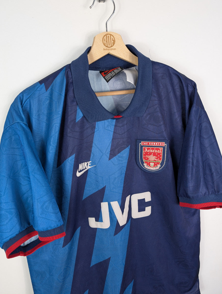 Original Arsenal FC Away Jersey 1995-1996 - XL – RetrOriginalFootball