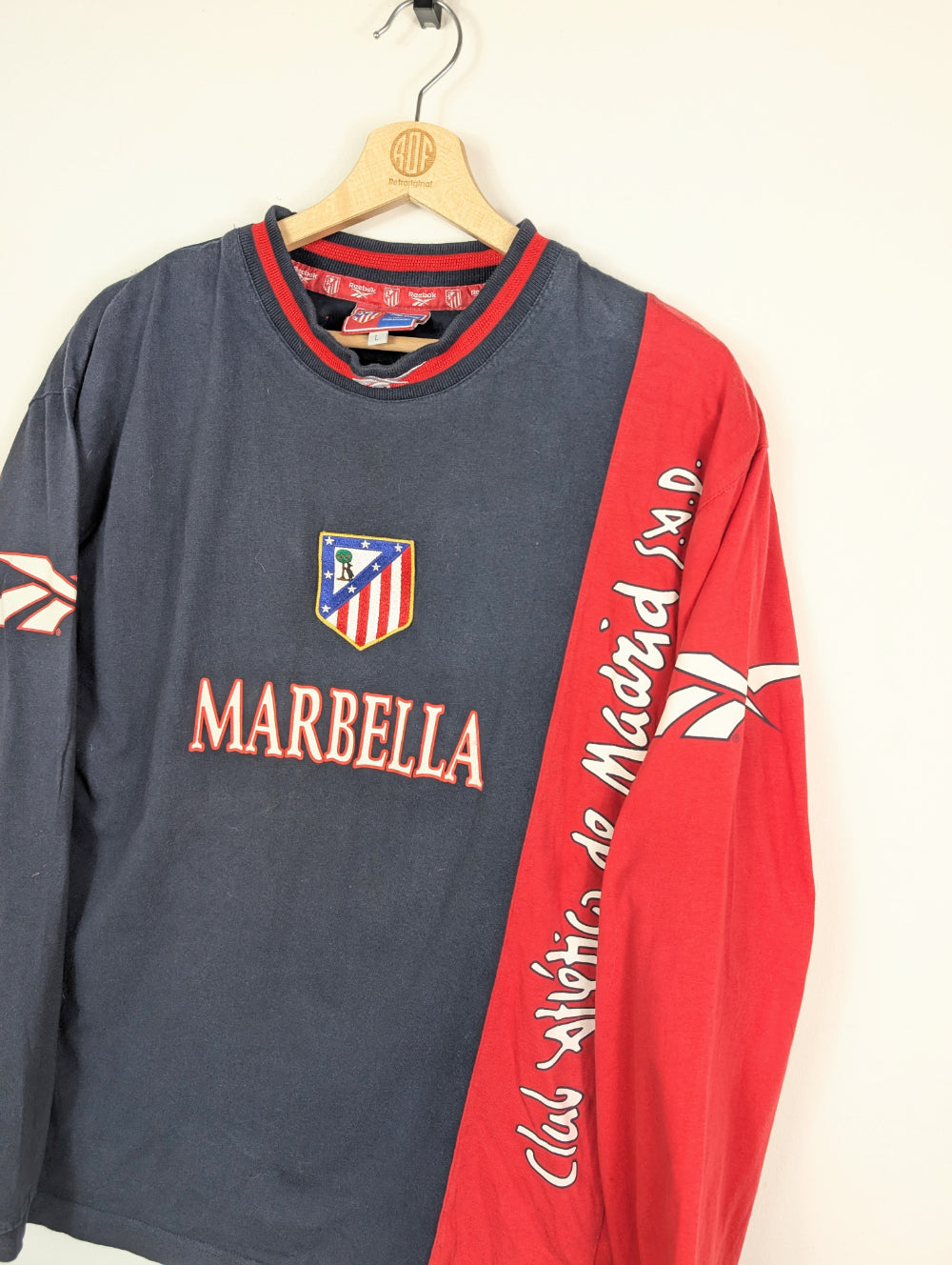 Original Atlético Madrid Training Jersey 1999-2000 - L ...
