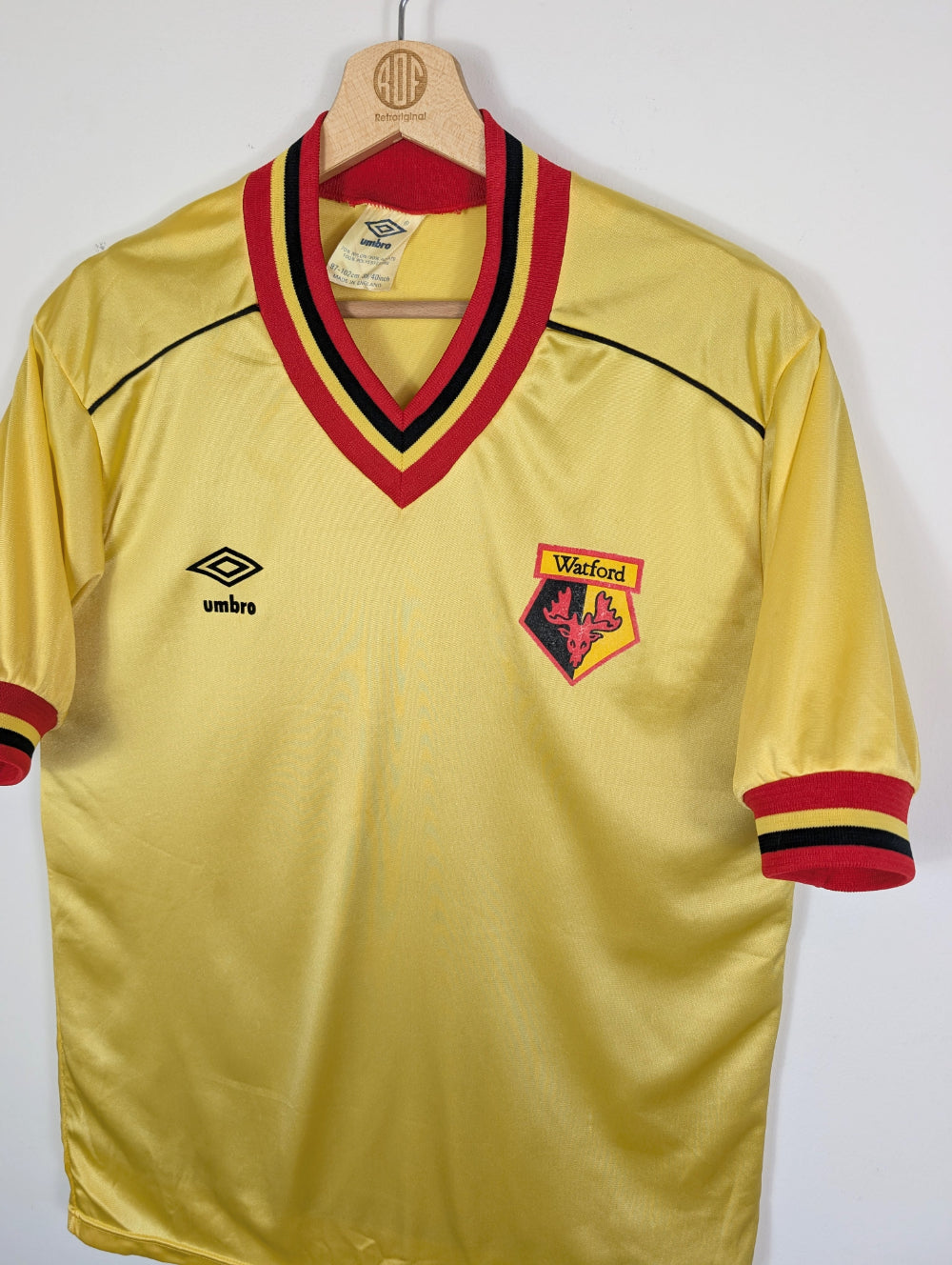 Original Watford FC Home Jersey 1988-1989 - L – RetrOriginalFootball
