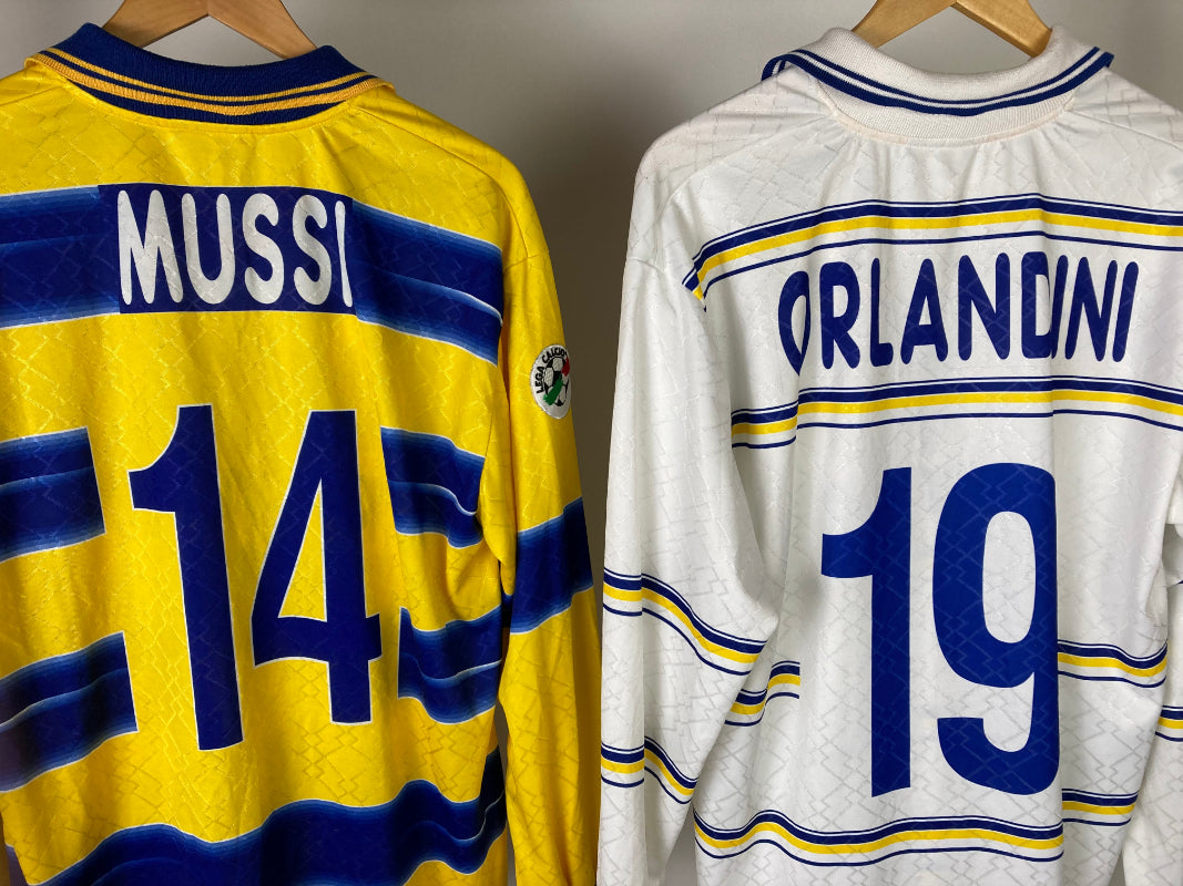 Parma A.C. 1998-1999 Matchworn Home & Away – RetrOriginalFootball